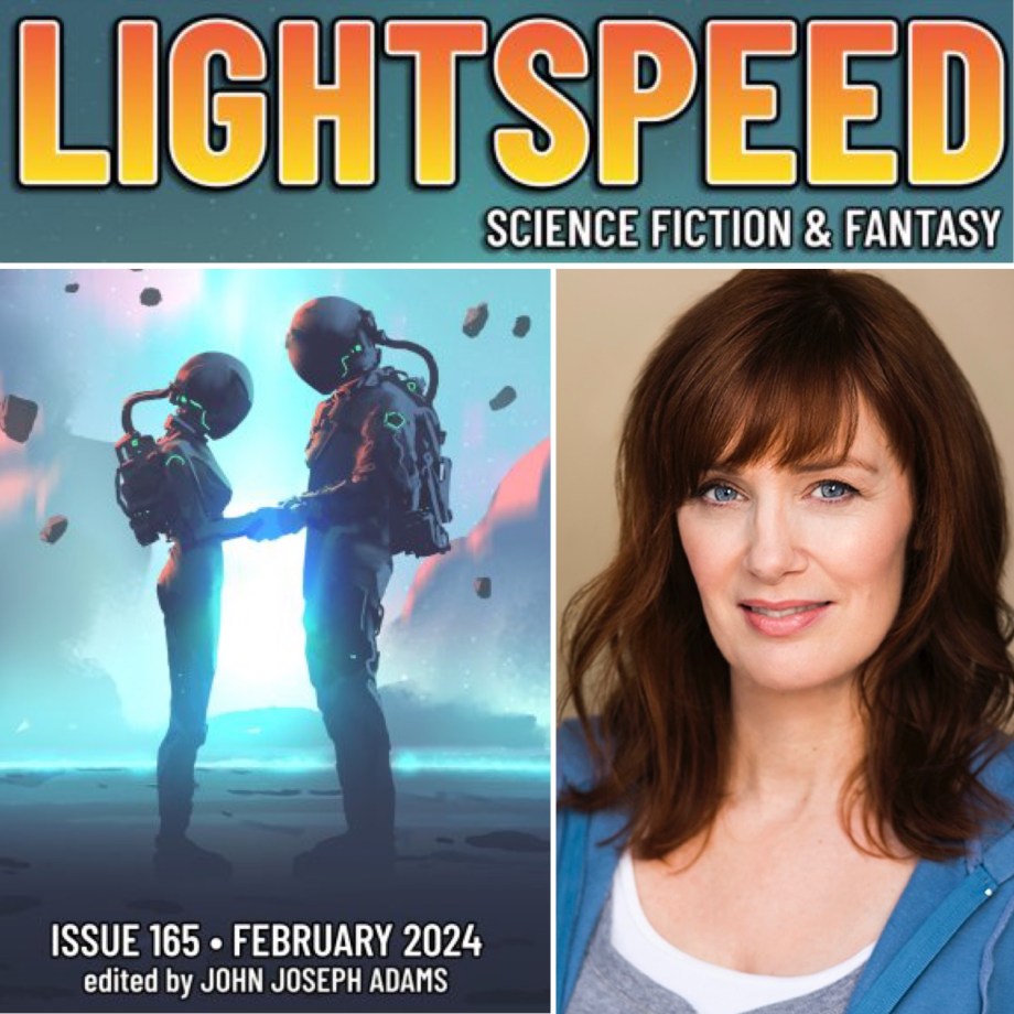 Thrilled to be Featured in the February Issue of Lightspeed Magazine ...